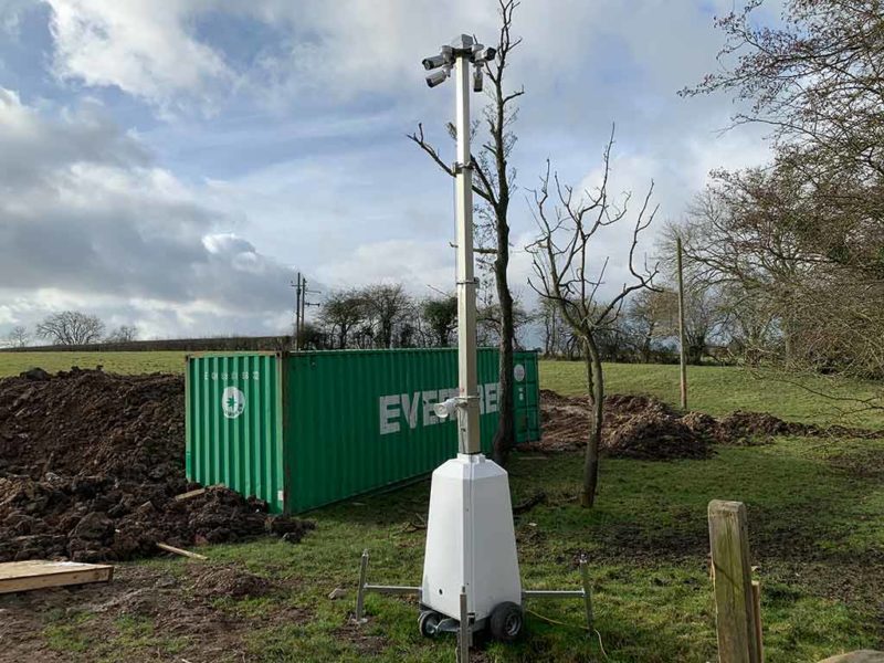 Rapid Deployment CCTV Towers | Hire CCTV Towers | Zone CCTV