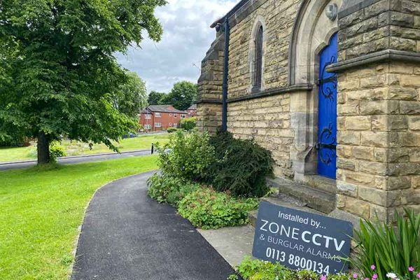 Commercial CCTV Install - St. Lukes Church, Leeds (LS11) | Zone CCTV